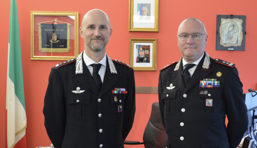 Sicurezza, il comandante della Legione Carabinieri Lombardia in visita ...