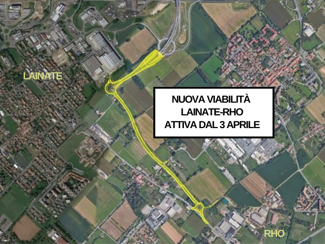 A8 e viabilità del territorio, ecco la nuova strada tra Lainate e Rho ...