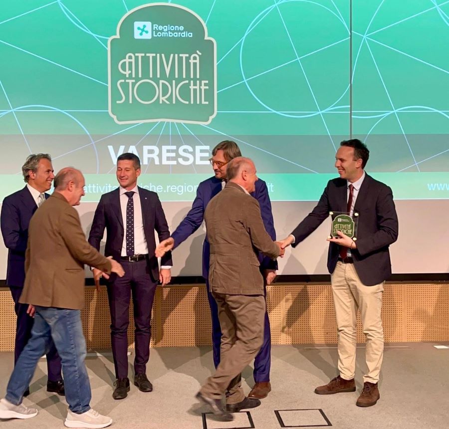 Premiate le 54 nuove attività storiche della provincia di Varese. Cosentino: "Simboli della ...