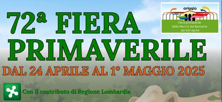 Inizia la 72ª edizione della Fiera Primaverile di Origgio: tradizione e ...