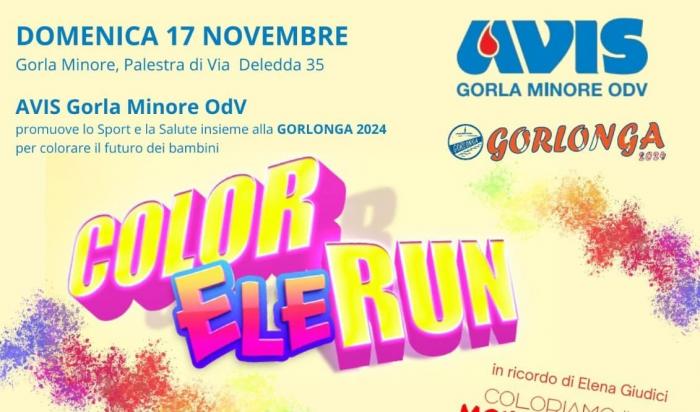 Una corsa di colori per ricordare Elena: a Gorla Minore la “Color ELE ...